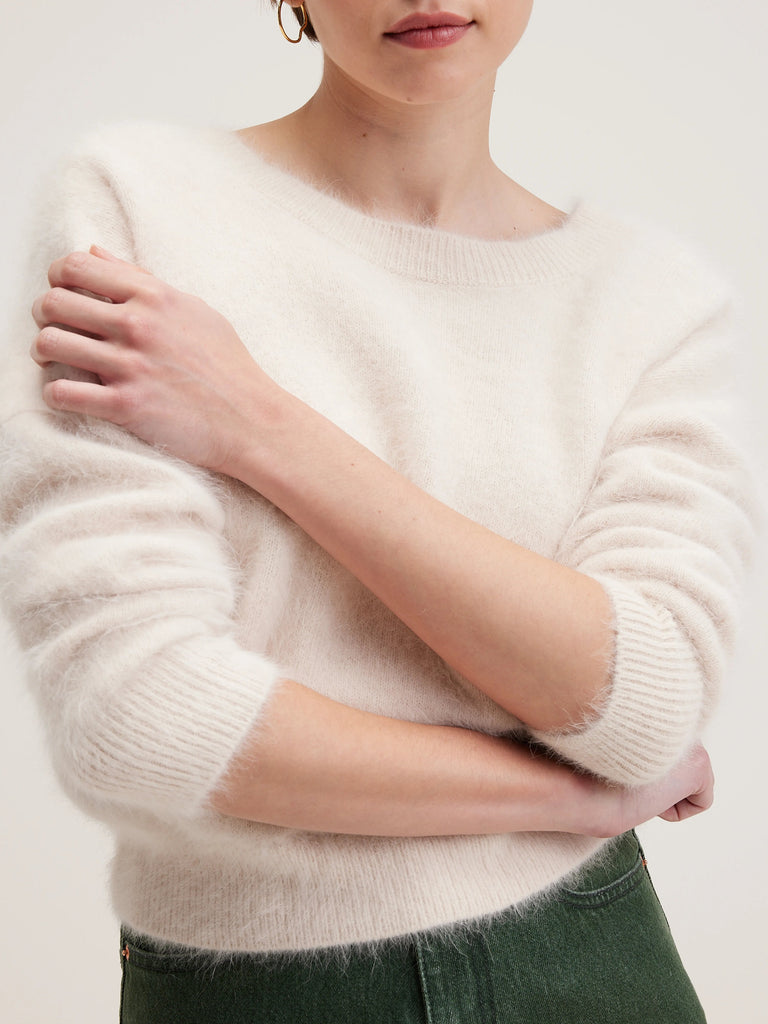 Bellerose DATEV SWEATER Parchemin – Peony Rouge