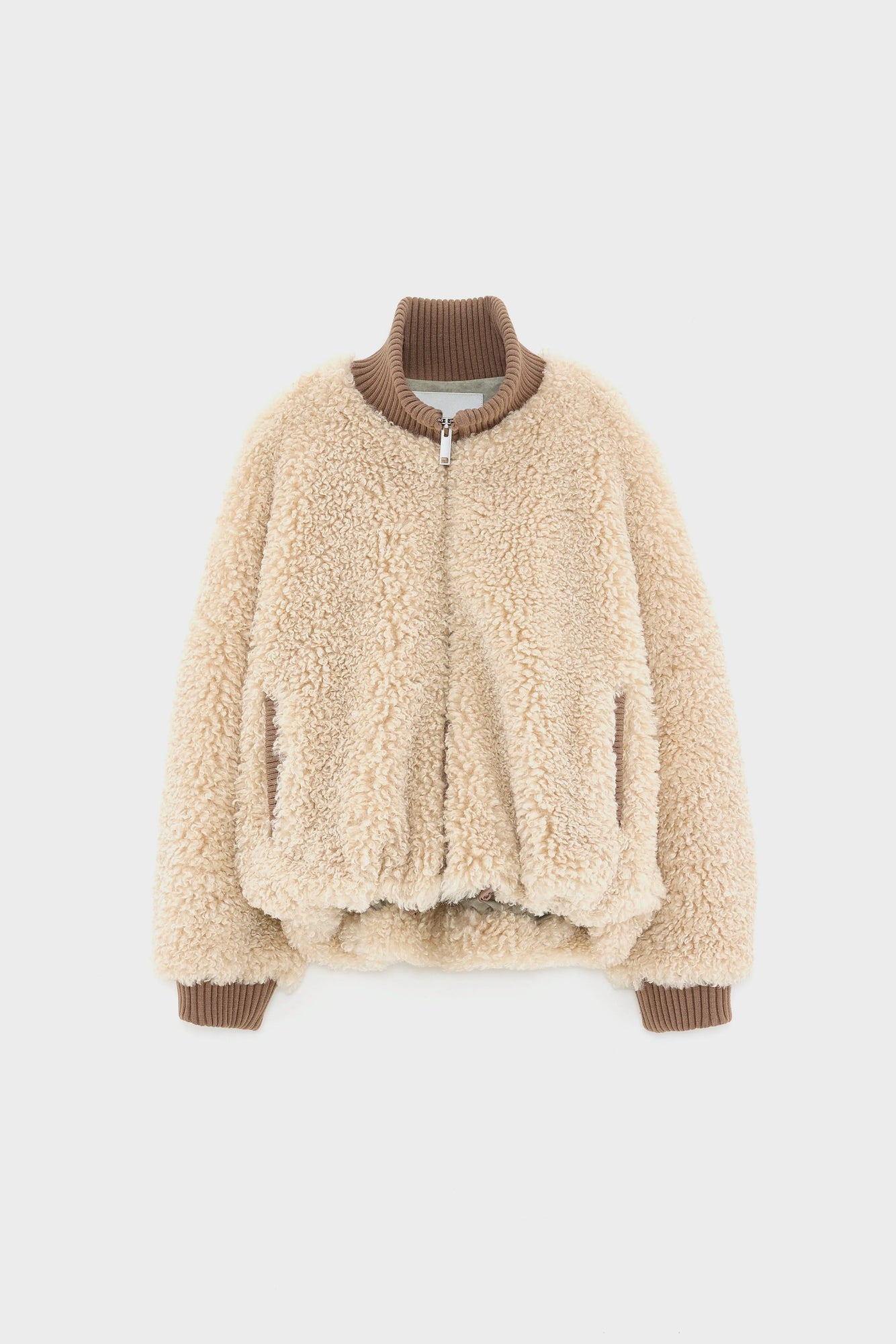 Bellerose JALLIS Faux-fur Jacket - Swan – Peony Rouge